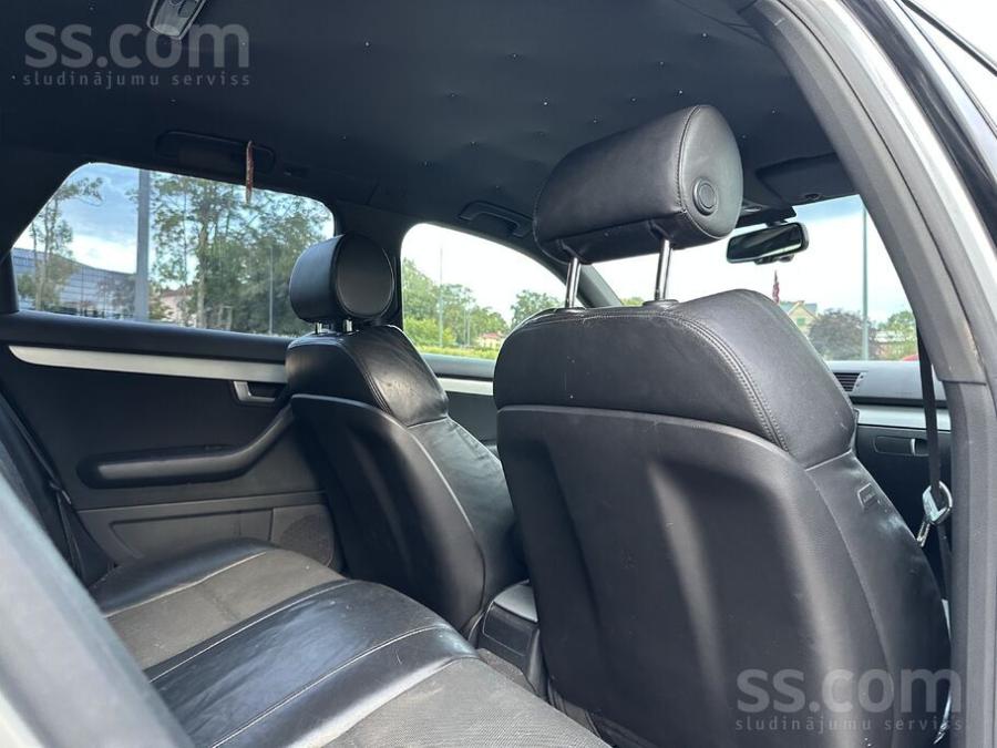 Grey Audi A4 2006 in Tukums, with an engine capacity of 2.00 L and mileage of 263 thousand km for 2000 €, photo 15 on AUTOMOTO.COM.LV