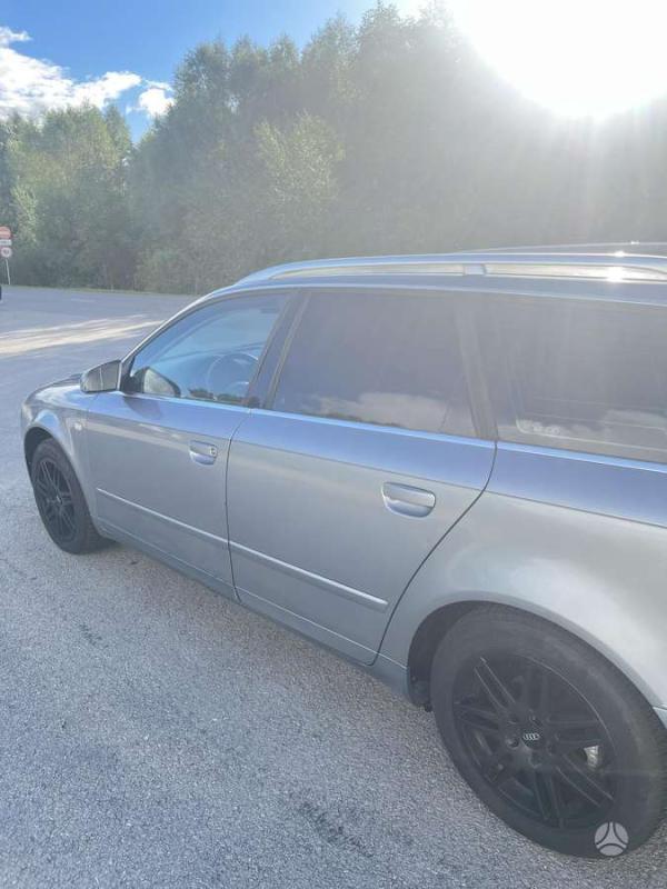 Grey Audi A4 2006 in Kalvarija, with an engine capacity of 1.99 L and mileage of 411 thousand km for 1650 €, photo 8 on AUTOMOTO.COM.LV