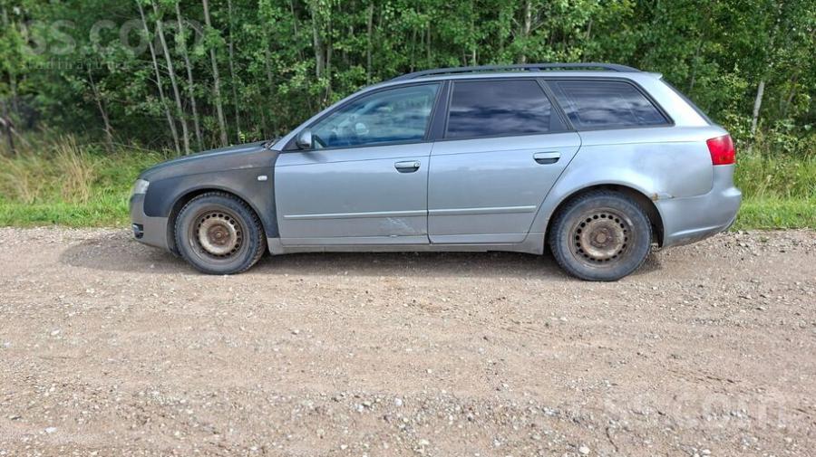 Grey Audi A4 2006 in Talsi, with an engine capacity of 2.00 L and mileage of 460 thousand km for 1050 €, photo 6 on AUTOMOTO.COM.LV