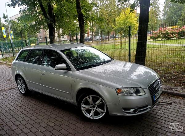 Grey Audi A4 2006 in Kaunas, with an engine capacity of 2.00 L and mileage of 275 thousand km for 3090 €, photo 1 on AUTOMOTO.COM.LV