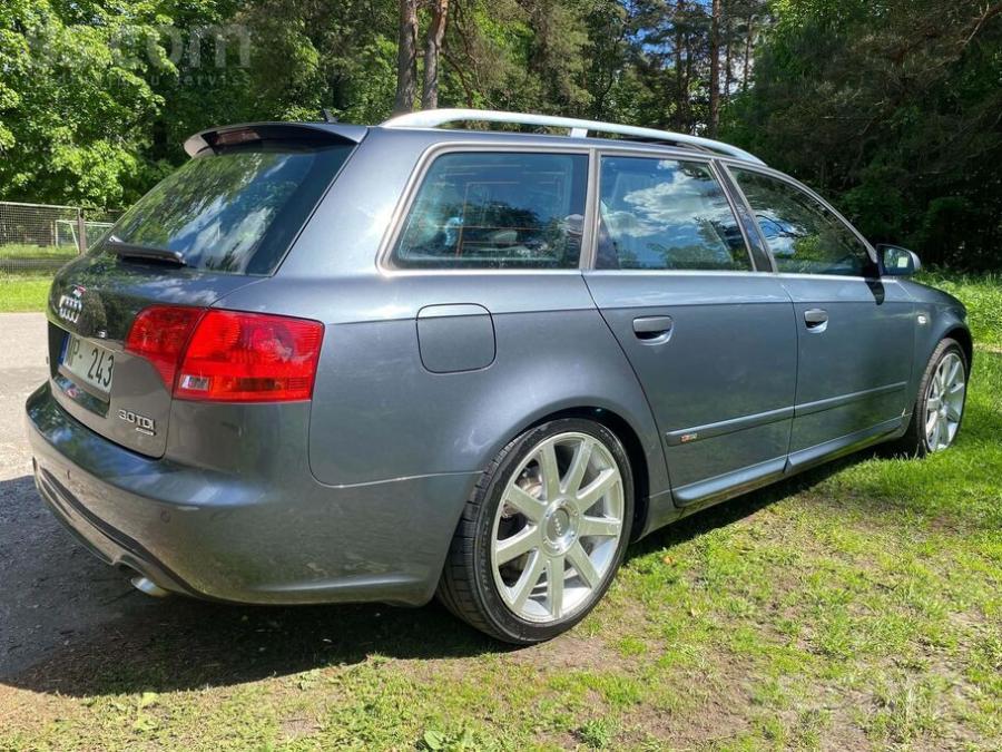 Pelēks Audi A4 2006 Rīga, ar dzinēja tilpumu 3.00 L un nobraukumu 338 tūkst. km par 3650 €, foto 4 vietnē AUTOMOTO.COM.LV