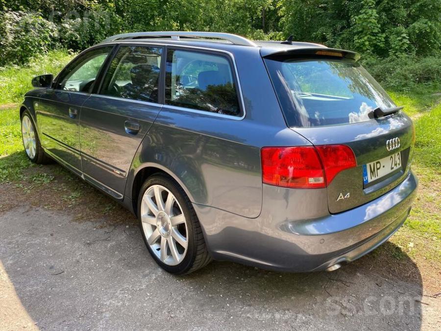 Pelēks Audi A4 2006 Rīga, ar dzinēja tilpumu 3.00 L un nobraukumu 338 tūkst. km par 3650 €, foto 5 vietnē AUTOMOTO.COM.LV