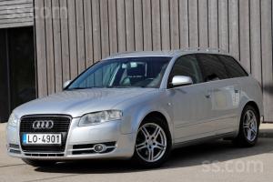 Grey Audi A4 2006 in Tukums, with an engine capacity of 2.00 L and mileage of 382 thousand km for 2200 €, photo 3 on AUTOMOTO.COM.LV