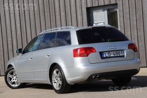 Grey Audi A4 2006 in Tukums, with an engine capacity of 2.00 L and mileage of 382 thousand km for 2200 €, photo 5 on AUTOMOTO.COM.LV
