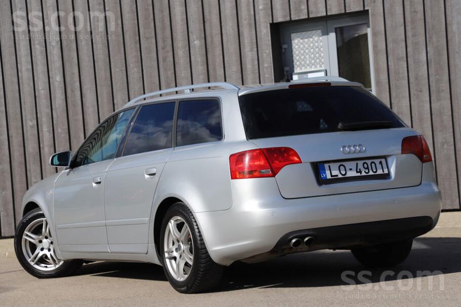 Grey Audi A4 2006 in Tukums, with an engine capacity of 2.00 L and mileage of 382 thousand km for 2200 €, photo 5 on AUTOMOTO.COM.LV