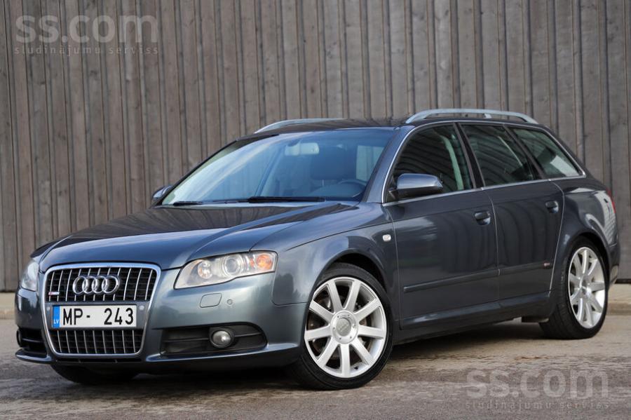 Grey Audi A4 2006 in Tukums, with an engine capacity of 3.00 L and mileage of 336 thousand km for 4290 €, photo 3 on AUTOMOTO.COM.LV