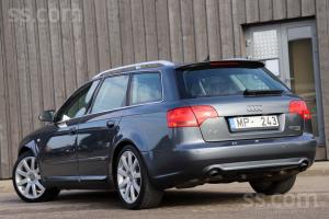 Grey Audi A4 2006 in Tukums, with an engine capacity of 3.00 L and mileage of 336 thousand km for 4290 €, photo 5 on AUTOMOTO.COM.LV