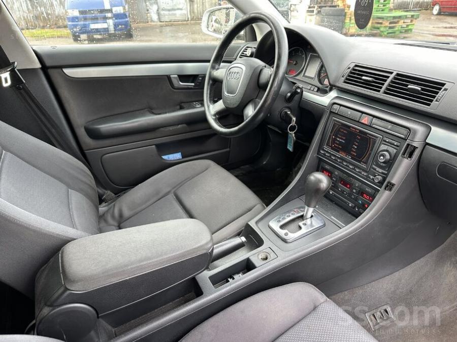 Pelēks Audi A4 2006 Jūrmala, ar dzinēja tilpumu 2.00 L un nobraukumu 307 tūkst. km par 1250 €, foto 6 vietnē AUTOMOTO.COM.LV