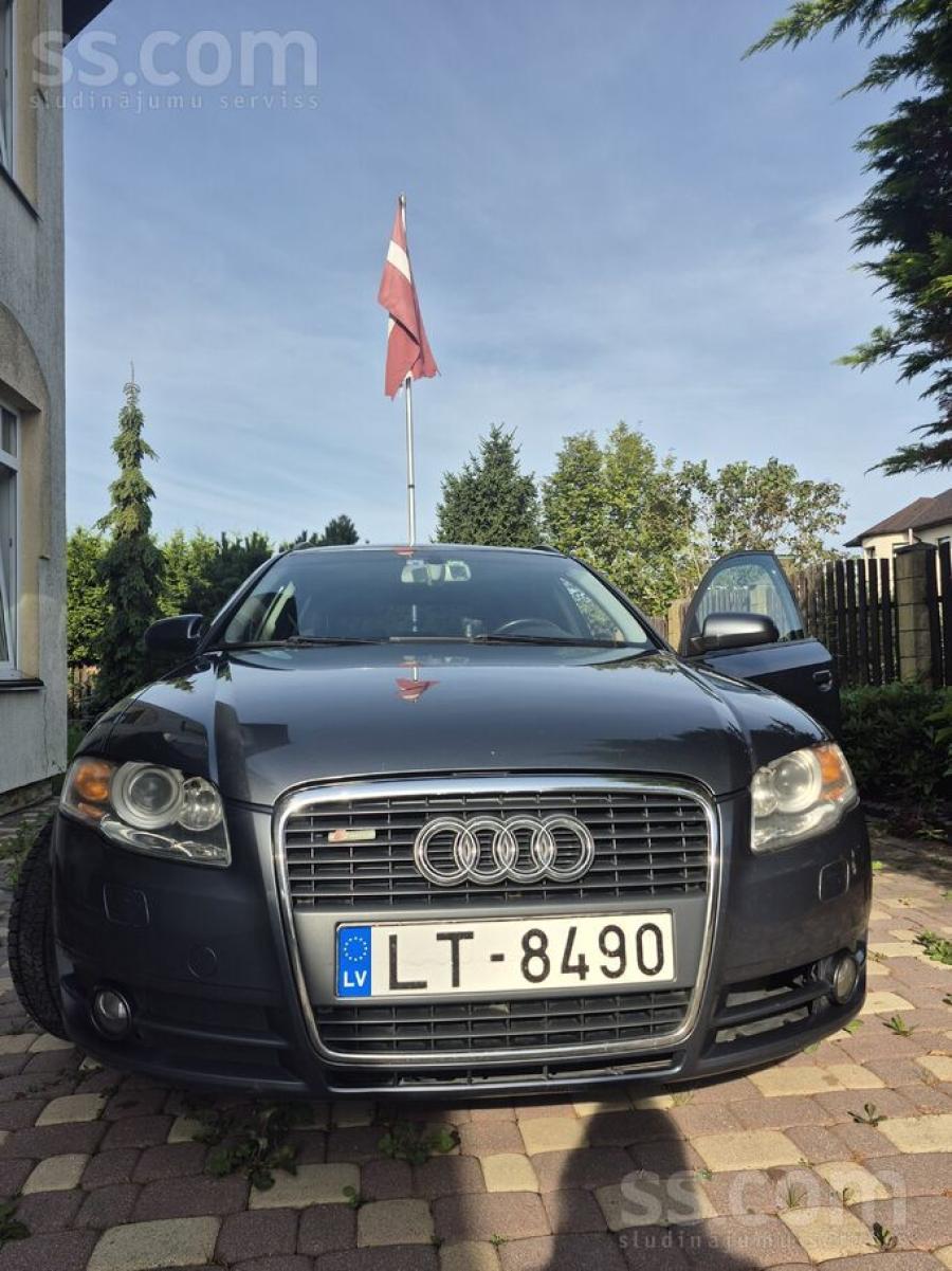 Grey Audi A4 2006 in Riga, with an engine capacity of 2.00 L and mileage of 254 thousand km for 2400 €, photo 8 on AUTOMOTO.COM.LV