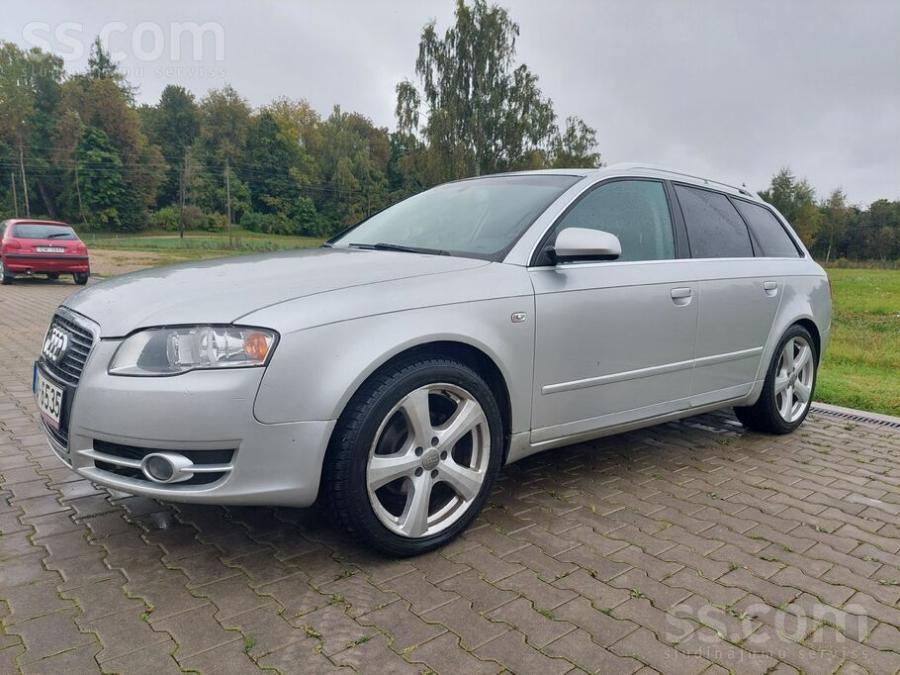 Grey Audi A4 2006 in Valka, with an engine capacity of 2.00 L and mileage of 490 thousand km for 2500 €, photo 1 on AUTOMOTO.COM.LV