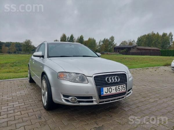 Audi A4 2006 in Valka on AUTOMOTO.COM.LV Grey Audi A4 2006 in Valka, with an engine capacity of 2.00 L and mileage of 490 thousand km for 2500 €, photo 4 on AUTOMOTO.COM.LV