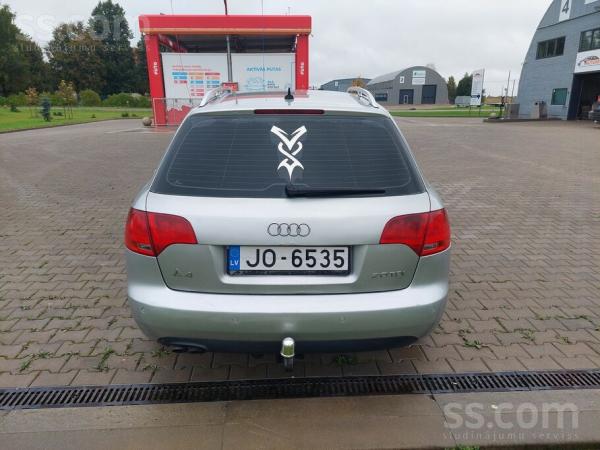 Audi A4 2006 in Valka on AUTOMOTO.COM.LV Grey Audi A4 2006 in Valka, with an engine capacity of 2.00 L and mileage of 490 thousand km for 2500 €, photo 6 on AUTOMOTO.COM.LV