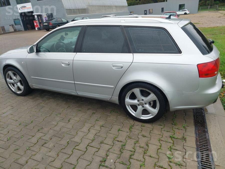 Grey Audi A4 2006 in Valka, with an engine capacity of 2.00 L and mileage of 490 thousand km for 2500 €, photo 7 on AUTOMOTO.COM.LV