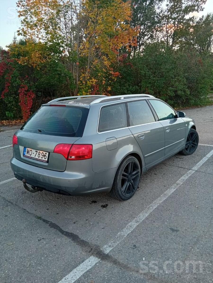 Pelēks Audi A4 2006 Kuldīga, ar dzinēja tilpumu 2.00 L un nobraukumu 450 tūkst. km par 2000 €, foto 4 vietnē AUTOMOTO.COM.LV