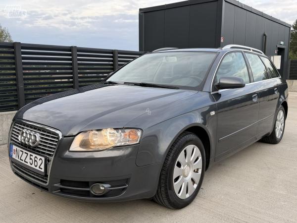 Audi A4 2006 in Vilnius on AUTOMOTO.COM.LV Grey Audi A4 2006 in Vilnius, with an engine capacity of 2.00 L and mileage of 356 thousand km for 2800 €, photo 1 on AUTOMOTO.COM.LV