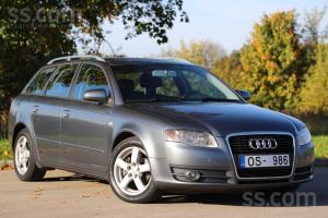 Pelēks Audi A4 2006 Tukums, ar dzinēja tilpumu 2.00 L un nobraukumu 253 tūkst. km par 2200 €, foto 4 vietnē AUTOMOTO.COM.LV
