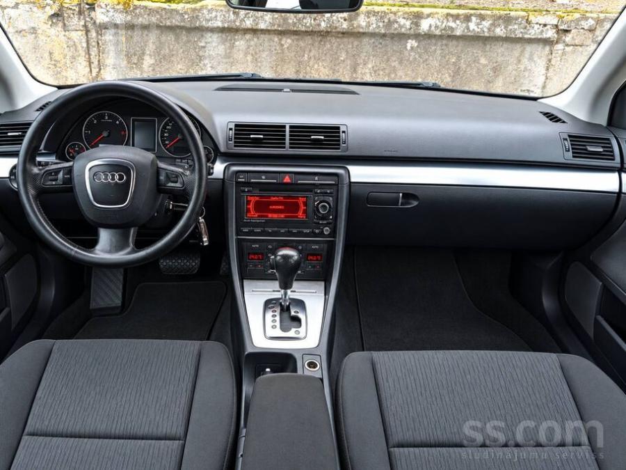 Grey Audi A4 2006 in Tukums, with an engine capacity of 2.00 L and mileage of 254 thousand km for 2950 €, photo 8 on AUTOMOTO.COM.LV