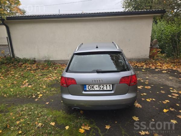 Grey Audi A4 2006 in Riga, with an engine capacity of 2.00 L and mileage of 423 thousand km for 3150 €, photo 7 on AUTOMOTO.COM.LV