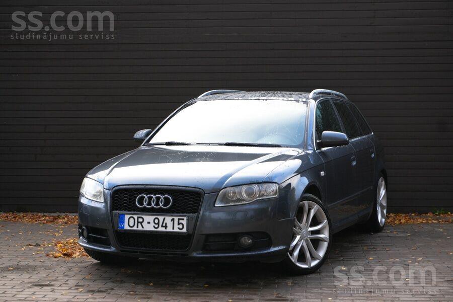 Grey Audi A4 2006 in Riga, with an engine capacity of 2.00 L and mileage of 275 thousand km for 3890 €, photo 1 on AUTOMOTO.COM.LV