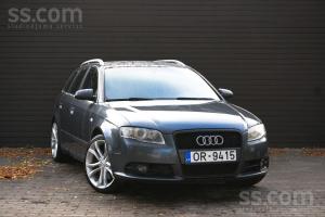 Grey Audi A4 2006 in Riga, with an engine capacity of 2.00 L and mileage of 275 thousand km for 3890 €, photo 3 on AUTOMOTO.COM.LV