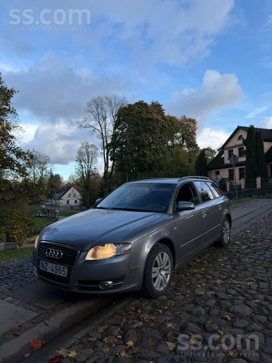 Grey Audi A4 2006 in Kuldiga, with an engine capacity of 2.00 L and mileage of 451 thousand km for 1700 €, photo 1 on AUTOMOTO.COM.LV