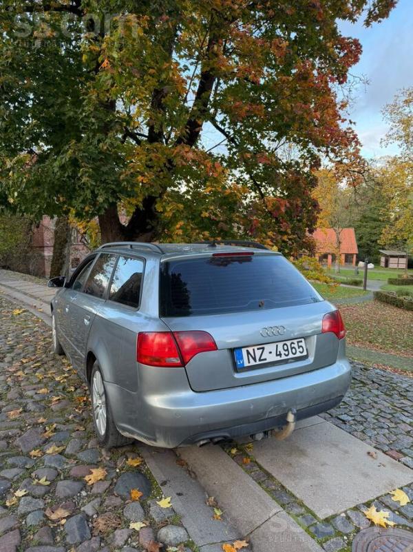 Grey Audi A4 2006 in Kuldiga, with an engine capacity of 2.00 L and mileage of 451 thousand km for 1700 €, photo 4 on AUTOMOTO.COM.LV
