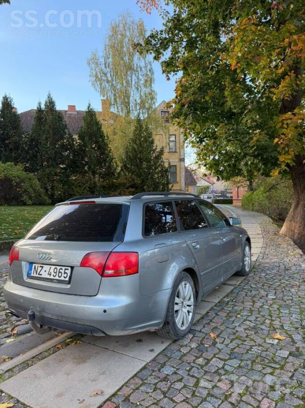 Grey Audi A4 2006 in Kuldiga, with an engine capacity of 2.00 L and mileage of 451 thousand km for 1700 €, photo 5 on AUTOMOTO.COM.LV