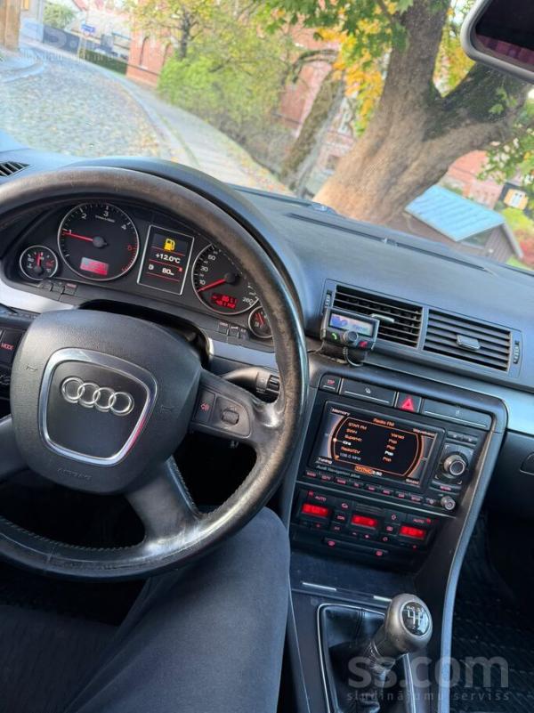 Grey Audi A4 2006 in Kuldiga, with an engine capacity of 2.00 L and mileage of 451 thousand km for 1700 €, photo 7 on AUTOMOTO.COM.LV