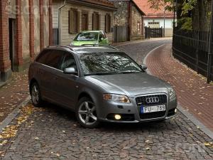 Pelēks Audi A4 2006 Cēsis, ar dzinēja tilpumu 2.00 L un nobraukumu 374 tūkst. km par 1990 €, foto  vietnē AUTOMOTO.COM.LV
