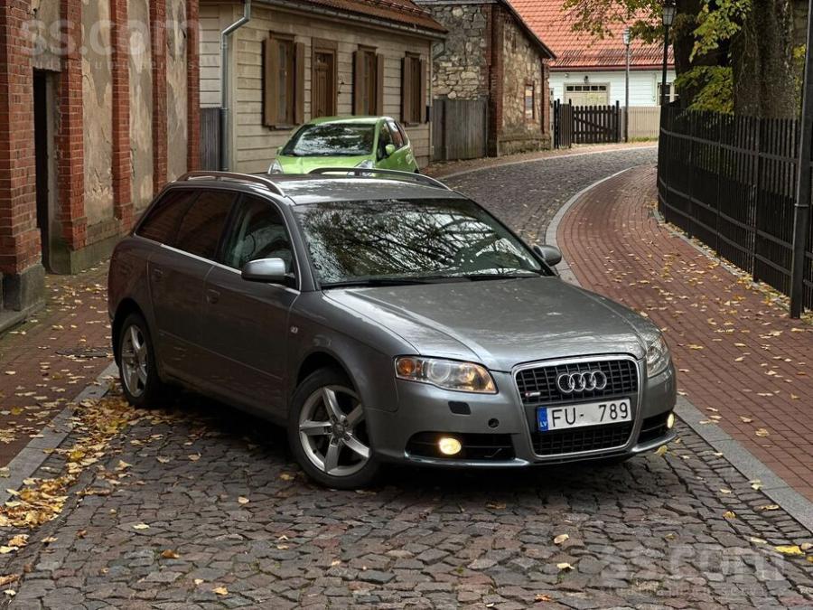 Pelēks Audi A4 2006 Cēsis, ar dzinēja tilpumu 2.00 L un nobraukumu 374 tūkst. km par 1990 €, foto 1 vietnē AUTOMOTO.COM.LV