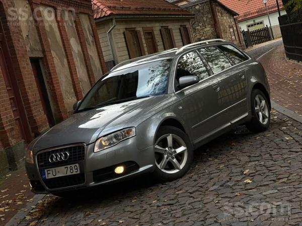 Grey Audi A4 2006 in Cesis, with an engine capacity of 2.00 L and mileage of 374 thousand km for 1990 €, photo 7 on AUTOMOTO.COM.LV