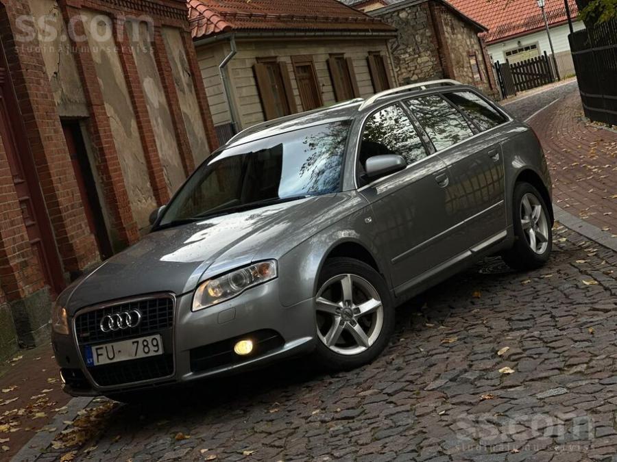 Pelēks Audi A4 2006 Cēsis, ar dzinēja tilpumu 2.00 L un nobraukumu 374 tūkst. km par 1990 €, foto 7 vietnē AUTOMOTO.COM.LV