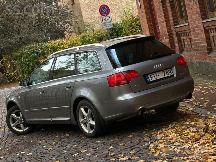 Pelēks Audi A4 2006 Cēsis, ar dzinēja tilpumu 2.00 L un nobraukumu 374 tūkst. km par 1990 €, foto 9 vietnē AUTOMOTO.COM.LV
