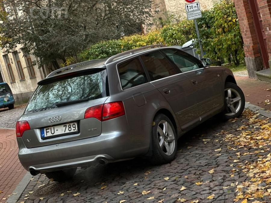 Pelēks Audi A4 2006 Cēsis, ar dzinēja tilpumu 2.00 L un nobraukumu 374 tūkst. km par 1990 €, foto 13 vietnē AUTOMOTO.COM.LV