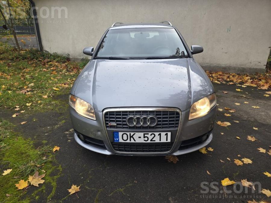 Grey Audi A4 2006 in Riga, with an engine capacity of 2.00 L and mileage of 423 thousand km for 3000 €, photo 4 on AUTOMOTO.COM.LV