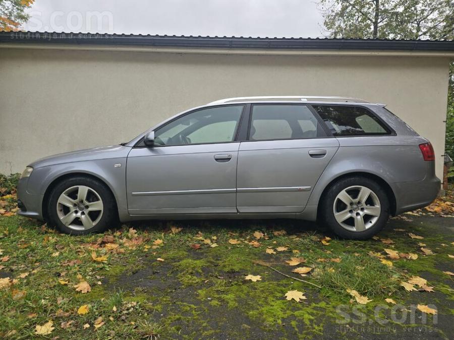 Grey Audi A4 2006 in Riga, with an engine capacity of 2.00 L and mileage of 423 thousand km for 3000 €, photo 6 on AUTOMOTO.COM.LV