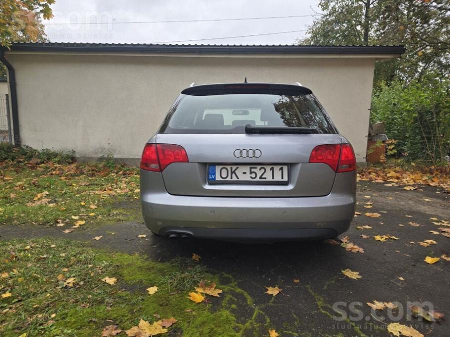 Grey Audi A4 2006 in Riga, with an engine capacity of 2.00 L and mileage of 423 thousand km for 3000 €, photo 9 on AUTOMOTO.COM.LV