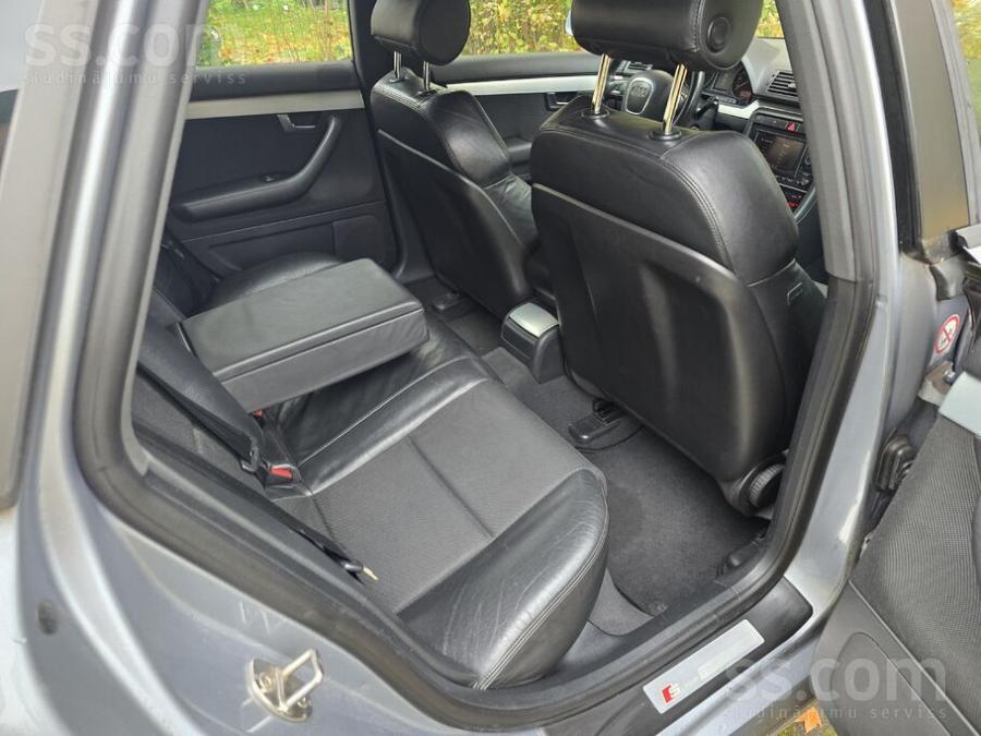 Grey Audi A4 2006 in Riga, with an engine capacity of 2.00 L and mileage of 423 thousand km for 3000 €, photo 15 on AUTOMOTO.COM.LV