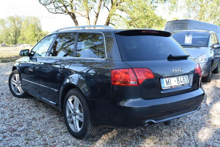 Pelēks Audi A4 2007 Kuldīga, ar dzinēja tilpumu 2.00 L un nobraukumu 0 tūkst. km par 2990 €, foto 3 vietnē AUTOMOTO.COM.LV