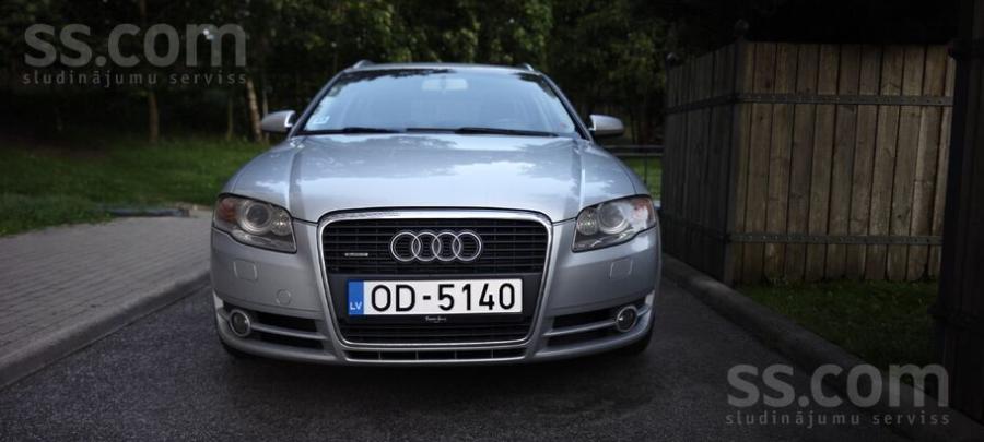 Grey Audi A4 2007 in Riga, with an engine capacity of 2.00 L and mileage of 407 thousand km for 700 €, photo 12 on AUTOMOTO.COM.LV