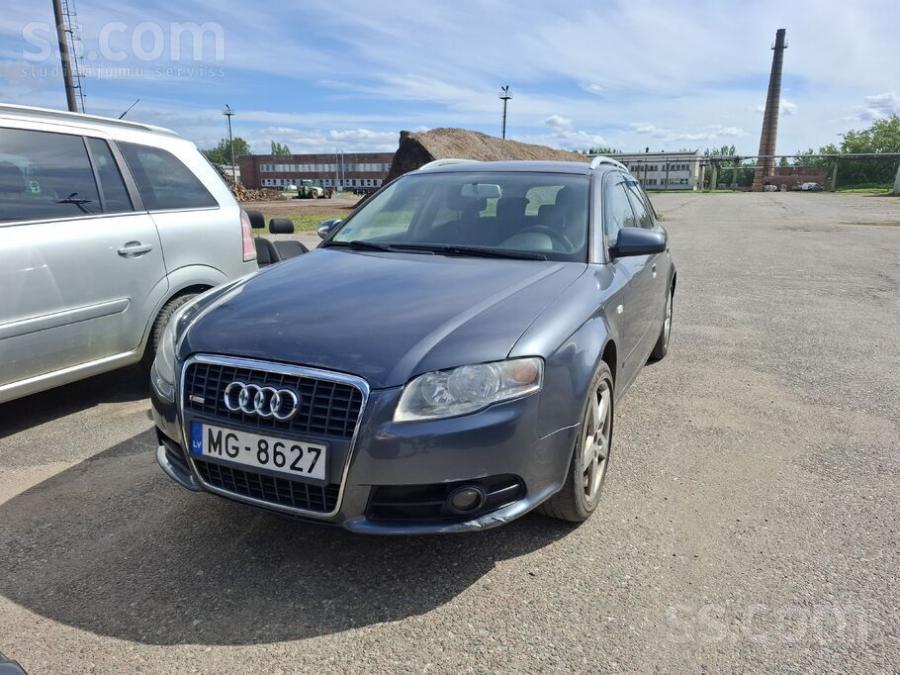 Grey Audi A4 2007 in Valka, with an engine capacity of 2.00 L and mileage of 426 thousand km for 1500 €, photo 1 on AUTOMOTO.COM.LV