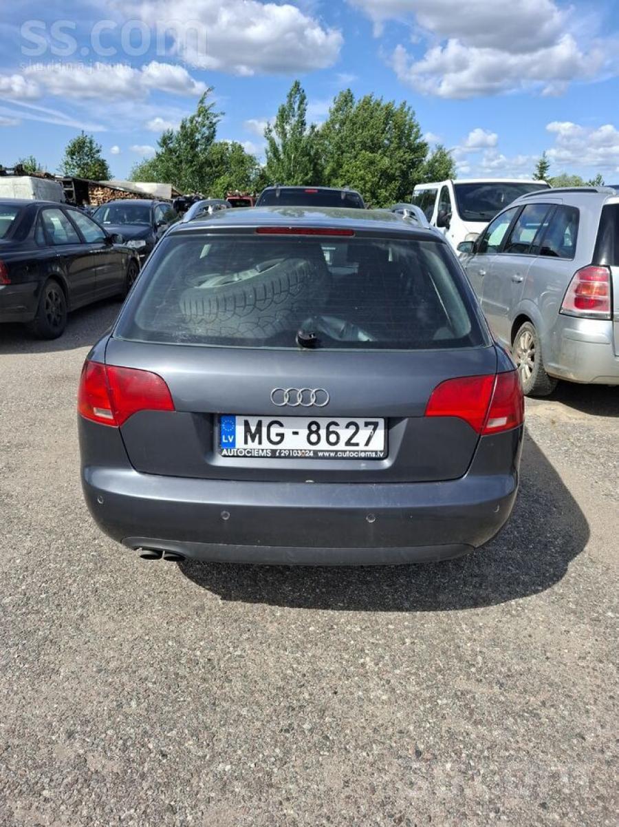 Grey Audi A4 2007 in Valka, with an engine capacity of 2.00 L and mileage of 426 thousand km for 1500 €, photo 4 on AUTOMOTO.COM.LV