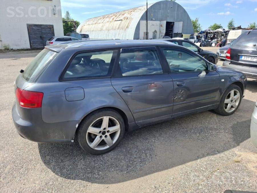 Grey Audi A4 2007 in Valka, with an engine capacity of 2.00 L and mileage of 426 thousand km for 1500 €, photo 5 on AUTOMOTO.COM.LV