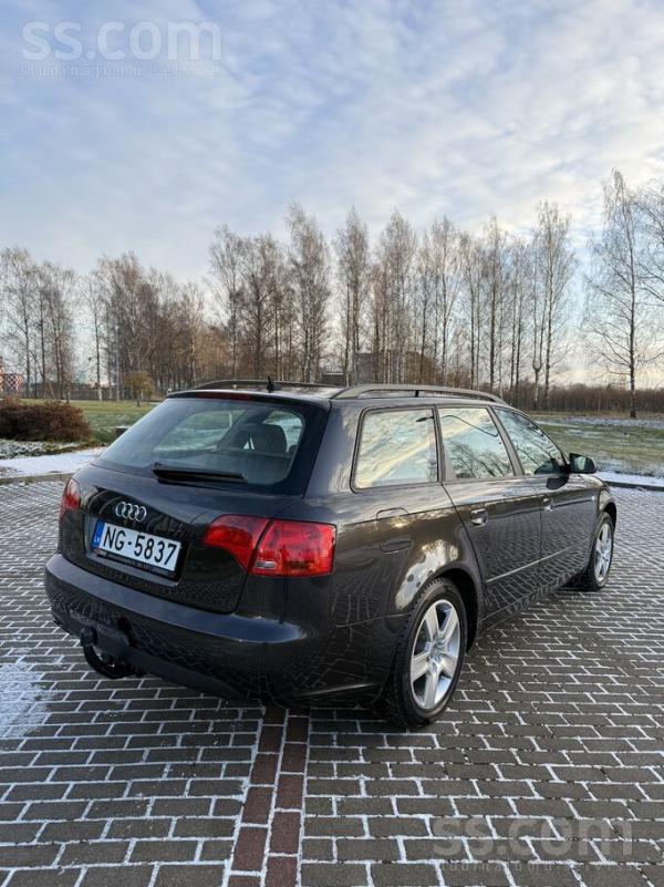 Pelēks Audi A4 2007 Tukums, ar dzinēja tilpumu 1.90 L un nobraukumu 299 tūkst. km par 3990 €, foto 7 vietnē AUTOMOTO.COM.LV