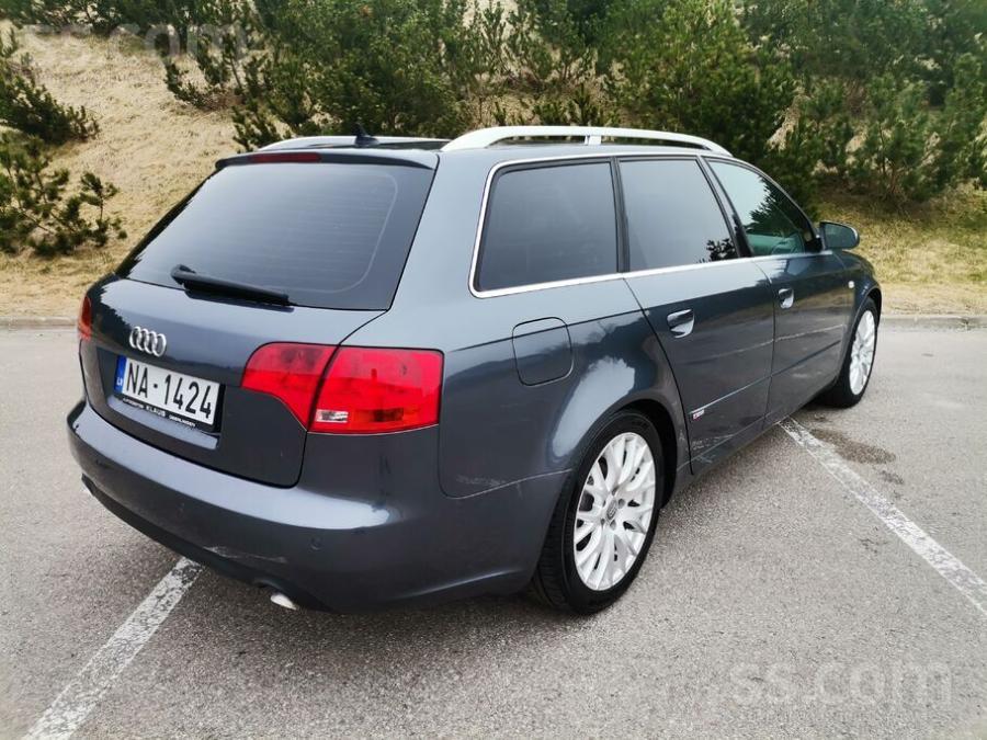 Pelēks Audi A4 2007 Talsi, ar dzinēja tilpumu 2.00 L un nobraukumu 308 tūkst. km par 3450 €, foto 3 vietnē AUTOMOTO.COM.LV