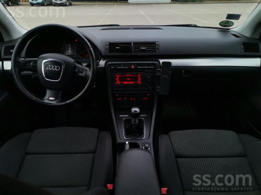 Pelēks Audi A4 2007 Talsi, ar dzinēja tilpumu 2.00 L un nobraukumu 308 tūkst. km par 3450 €, foto 6 vietnē AUTOMOTO.COM.LV