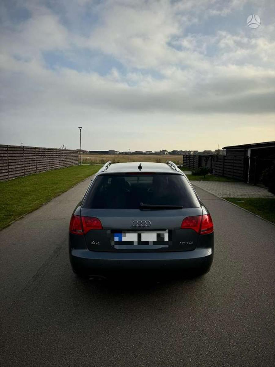 Pelēks Audi A4 2007 Klaipėda, ar dzinēja tilpumu 2.00 L un nobraukumu 390 tūkst. km par 2150 €, foto 5 vietnē AUTOMOTO.COM.LV