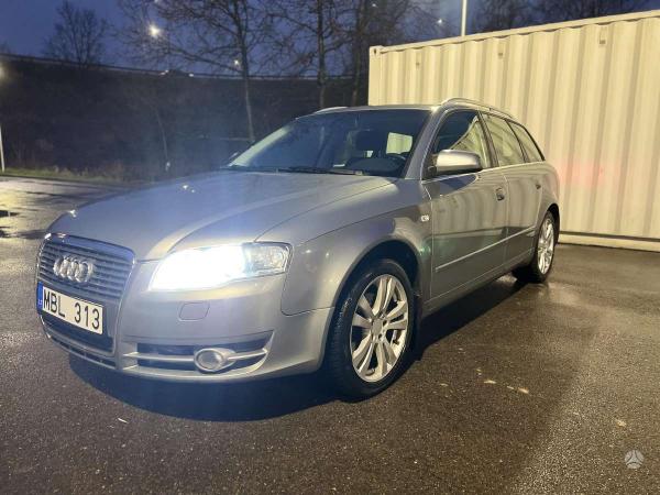 Pelēks Audi A4 2007 Kauņa, ar dzinēja tilpumu 2.00 L un nobraukumu 325 tūkst. km par 2150 €, foto 1 vietnē AUTOMOTO.COM.LV