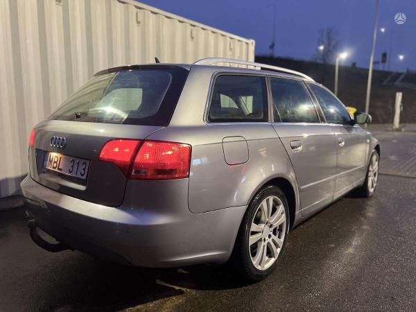 Pelēks Audi A4 2007 Kauņa, ar dzinēja tilpumu 2.00 L un nobraukumu 325 tūkst. km par 2150 €, foto 9 vietnē AUTOMOTO.COM.LV