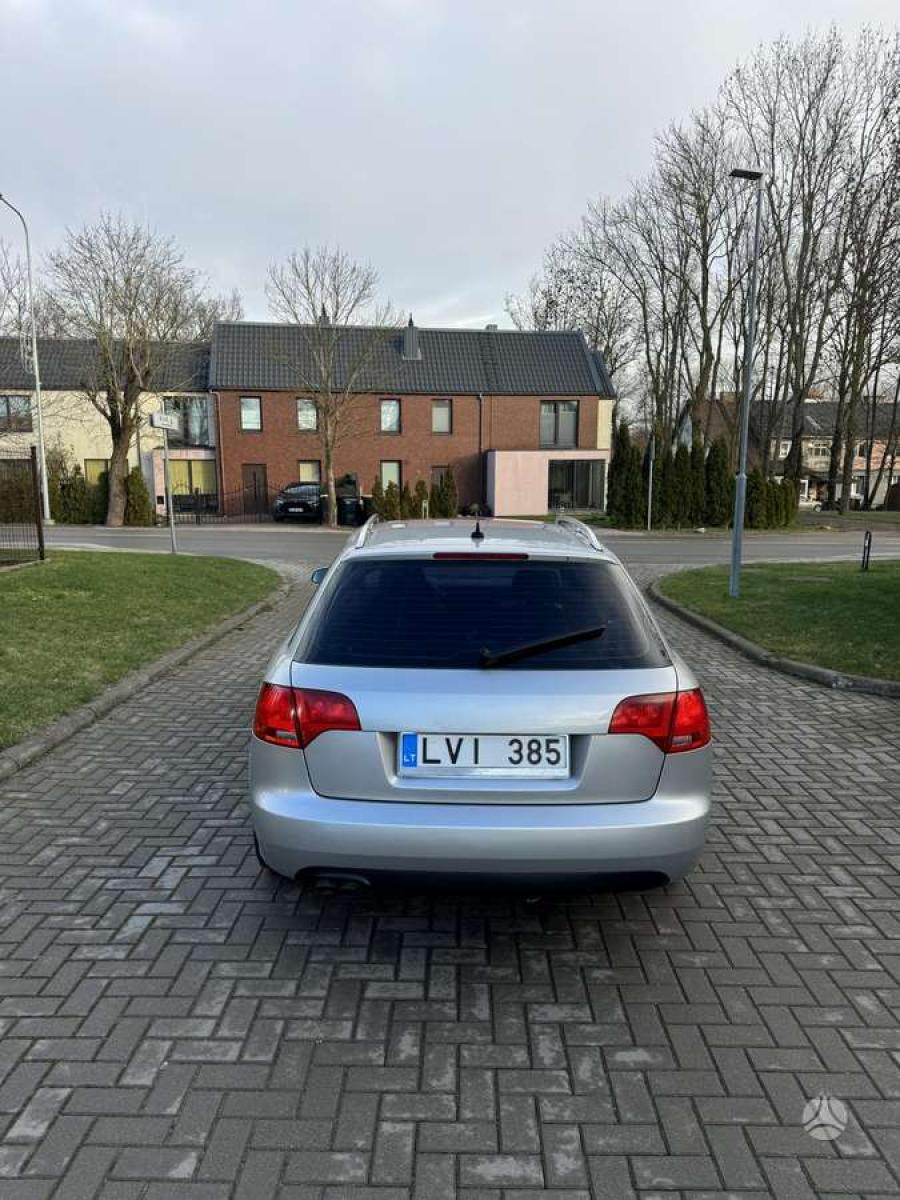 Pelēks Audi A4 2007 Klaipėda, ar dzinēja tilpumu 1.90 L un nobraukumu 329 tūkst. km par 1850 €, foto 6 vietnē AUTOMOTO.COM.LV